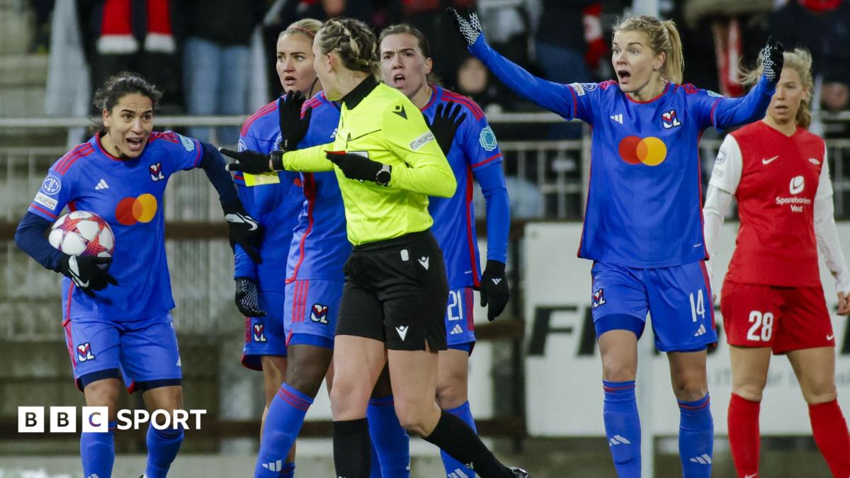 Brann Women 2-2 Lyon Féminines: Lyon held after Lindsey Horan sent off ...