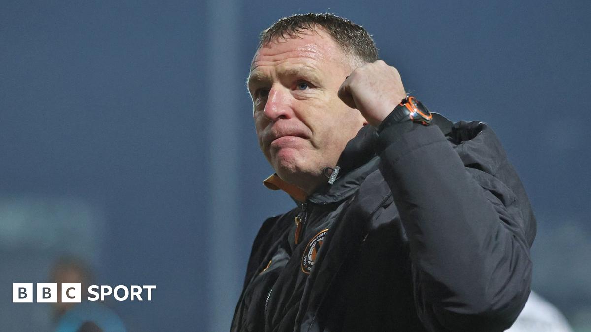 Graham Coughlan: Newport County manager 'mightily relieved' after two ...
