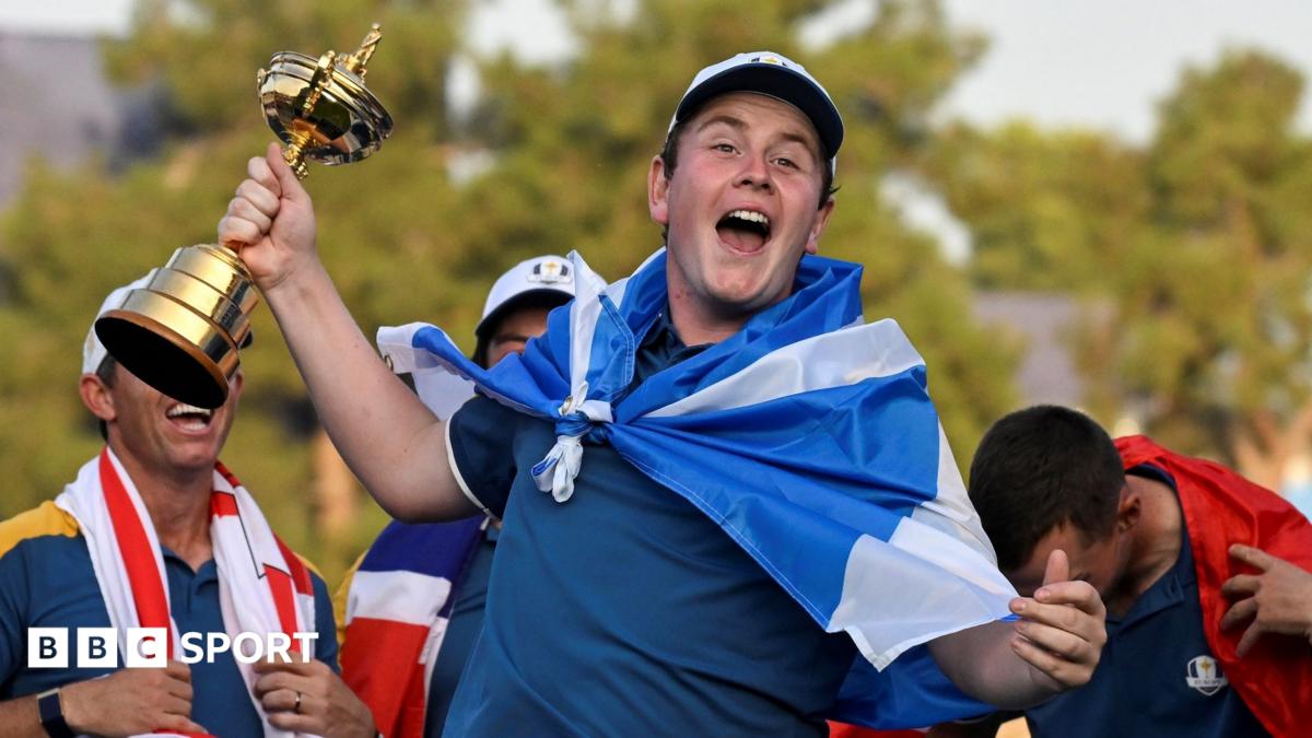 Valspar Championship: Robert MacIntyre adds Ryder Cup score to caddie's ...