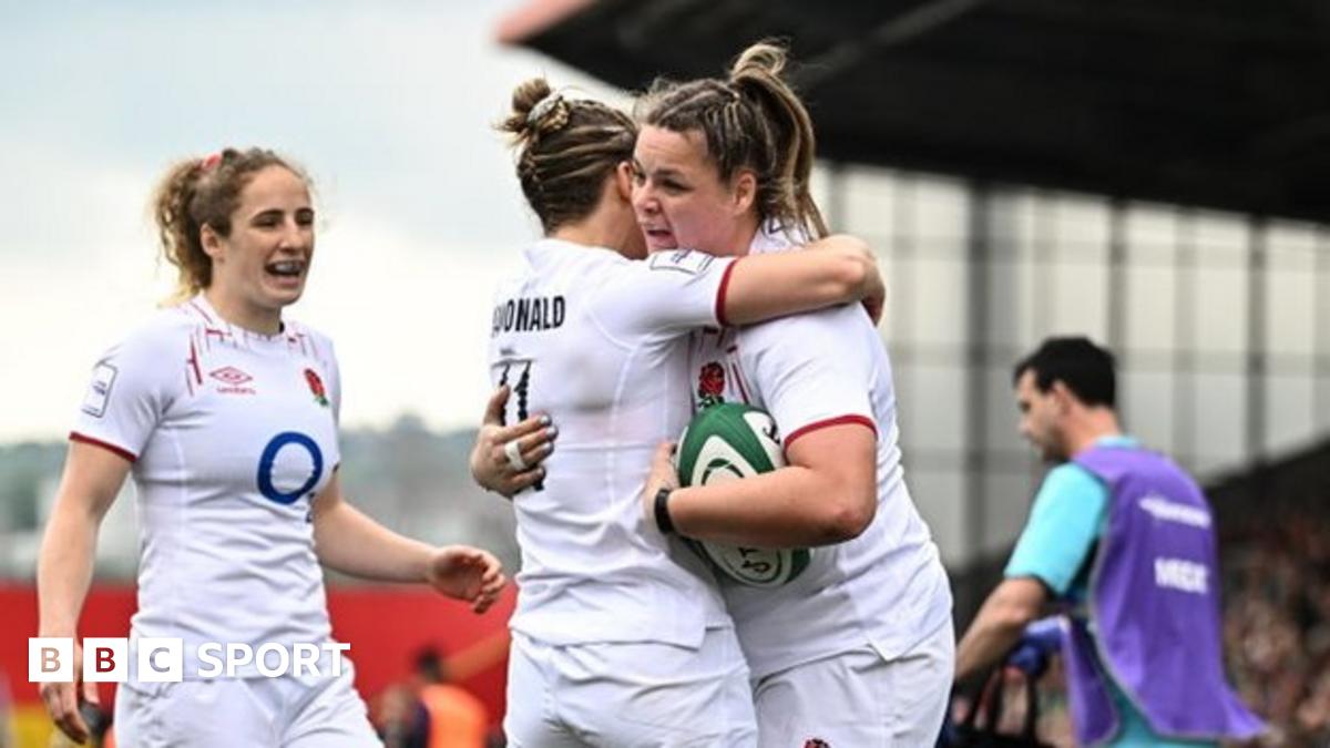 Ireland 0-48 England: Red Roses score eight tries to stay on course for ...