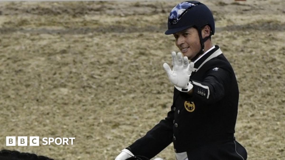 Carl Hester in equestrian World Cup medal contention in dressage - BBC ...
