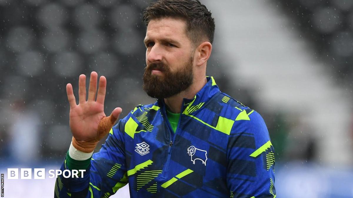 EFL Trophy: Derby County goalkeeper Josh Vickers returns with win after ...