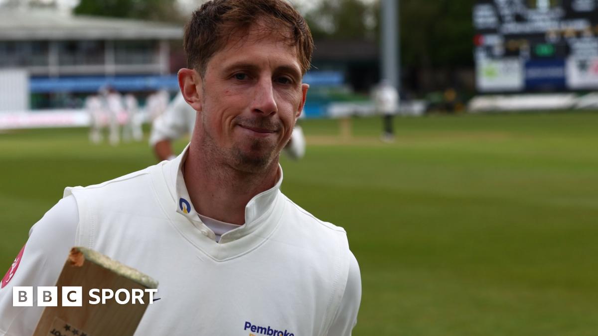 County Championship: Sussex's John Simpson hits maiden double ton at ...
