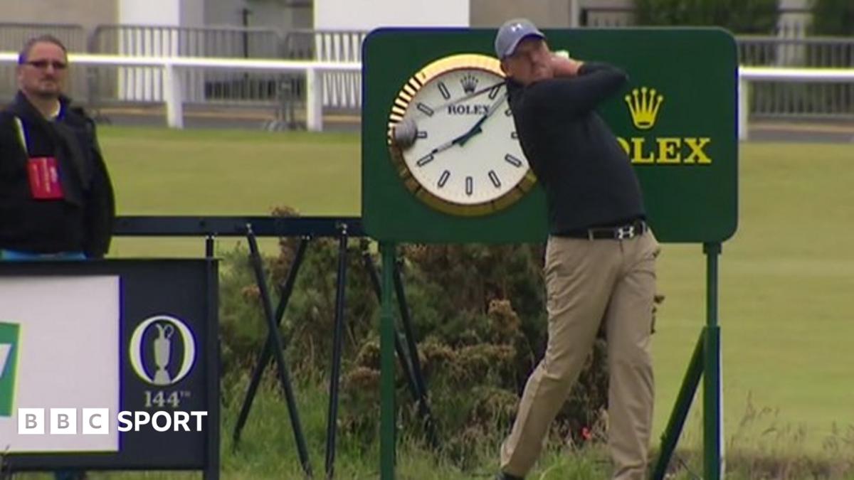 Open 2015: Mark Young’s bid to make it as a professional golfer - BBC Sport