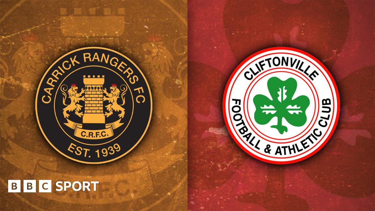 County Antrim Shield final: Watch Carrick Rangers v Cliftonville - BBC ...