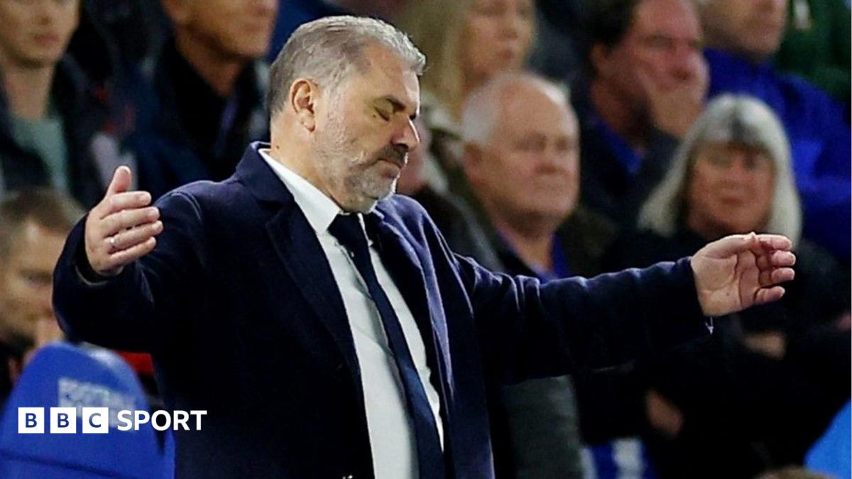 Brighton 3-2 Tottenham: Ange Postecoglou unhappy with 'worst' Spurs ...