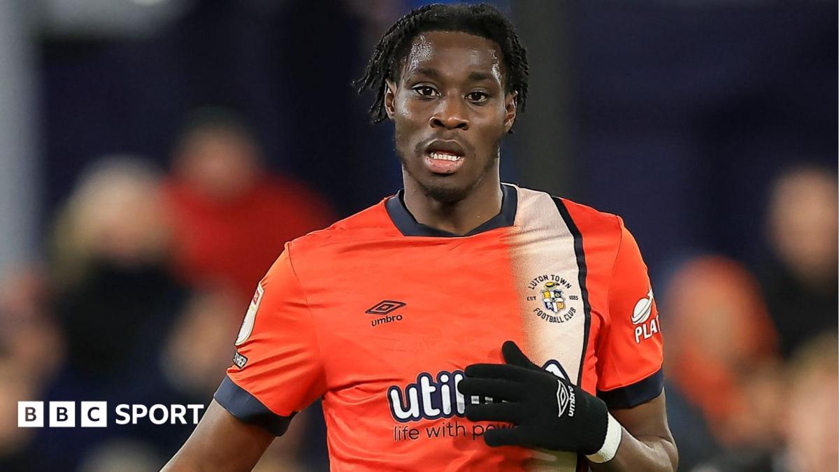Elijah Adebayo: Luton Town striker out for the rest of the season - BBC ...