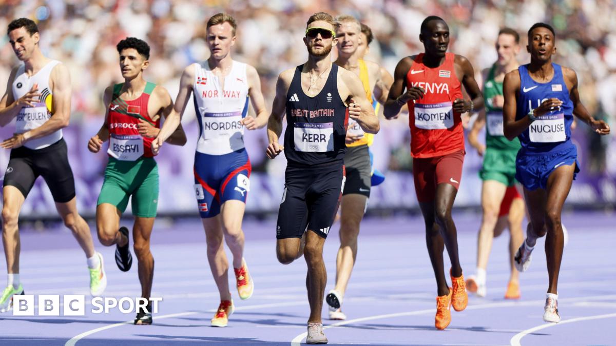 Paris 2024: Josh Kerr eases into 1500m semi-finals - BBC Sport