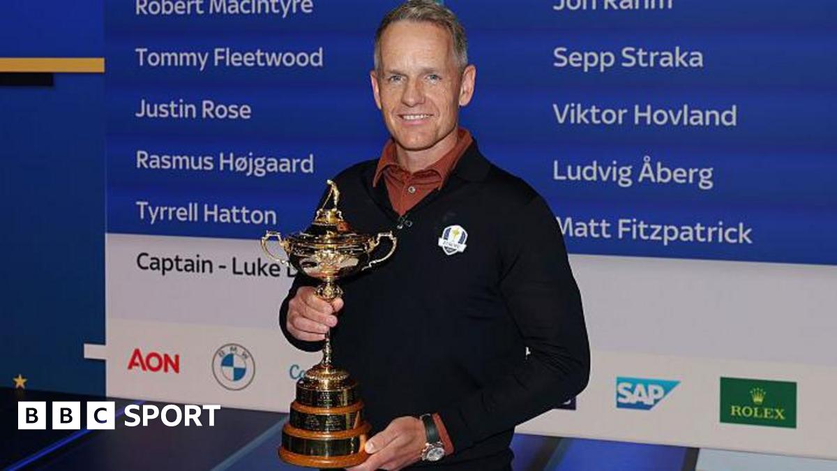 Europe captain Luke Donald named his six Ryder Cup captain's picks ...