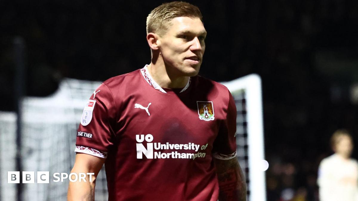 Martyn Waghorn: Northampton Town terminate striker's contract - BBC Sport