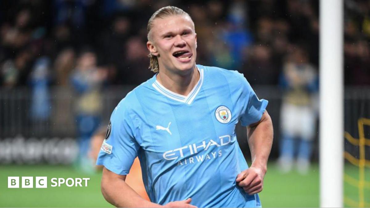 Manchester City: Erling Haaland's 'numbers are just ridiculous' - BBC Sport