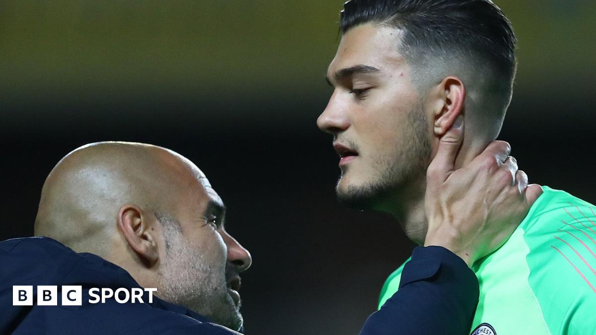 Arijanet Muric: Manchester City keeper joins Nottingham Forest on loan ...