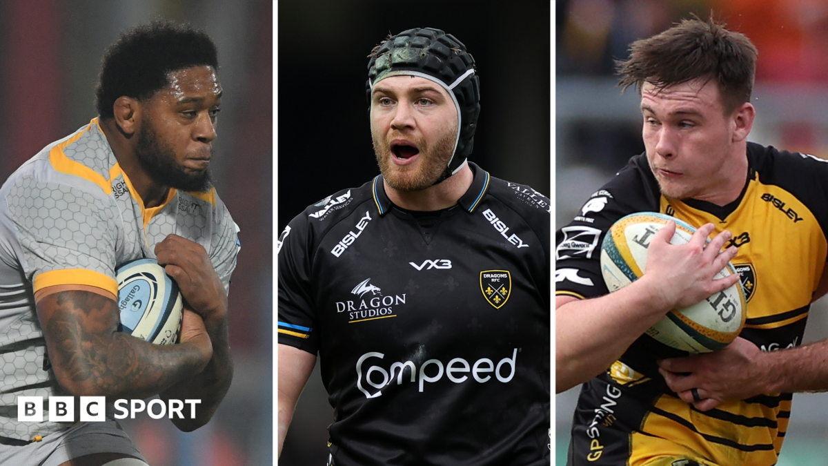 Lock Levi Douglas joins Dragons as prop pair sign new deals - BBC Sport