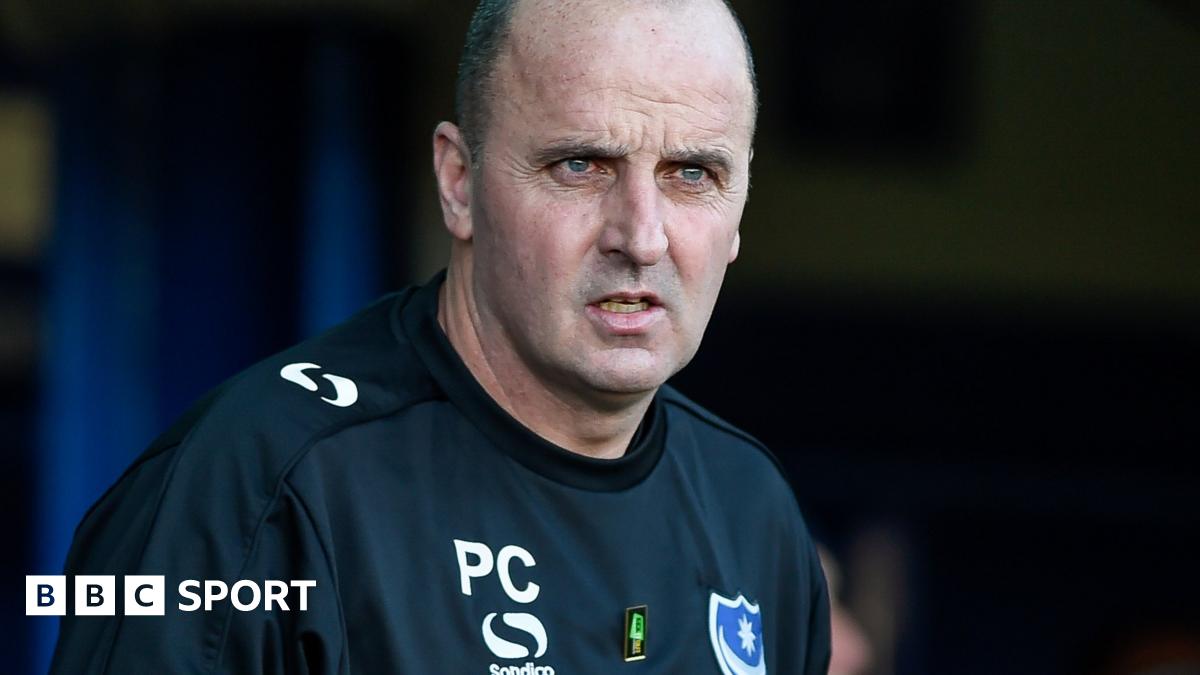 Portsmouth manager Paul Cook takes positives from Wycombe defeat - BBC ...