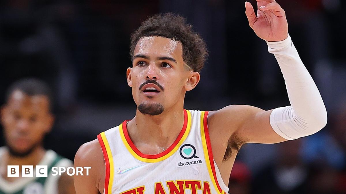 NBA: Trae Young stars as Atlanta Hawks defeat Milwaukee Bucks - BBC Sport