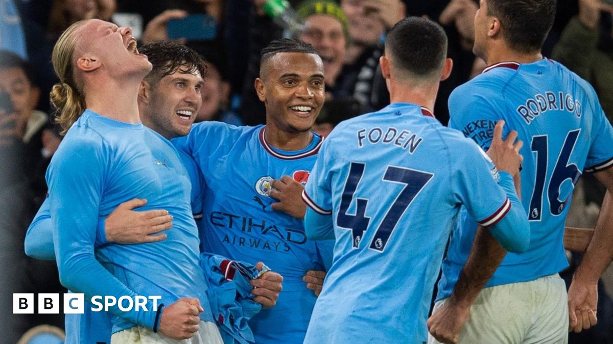 Man City 2-1 Fulham: Injury-time Erling Haaland penalty sends defending ...