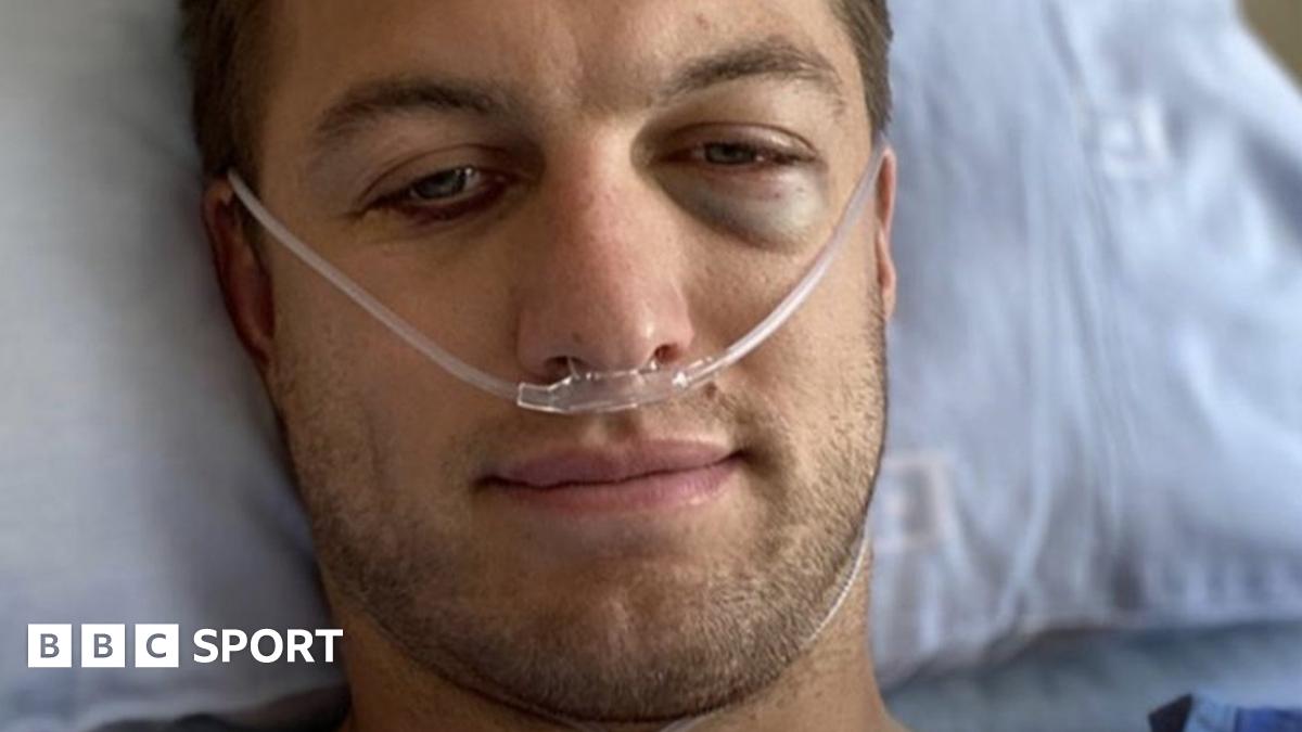 Handre Pollard watches South Africa victory tour from hospital - BBC Sport