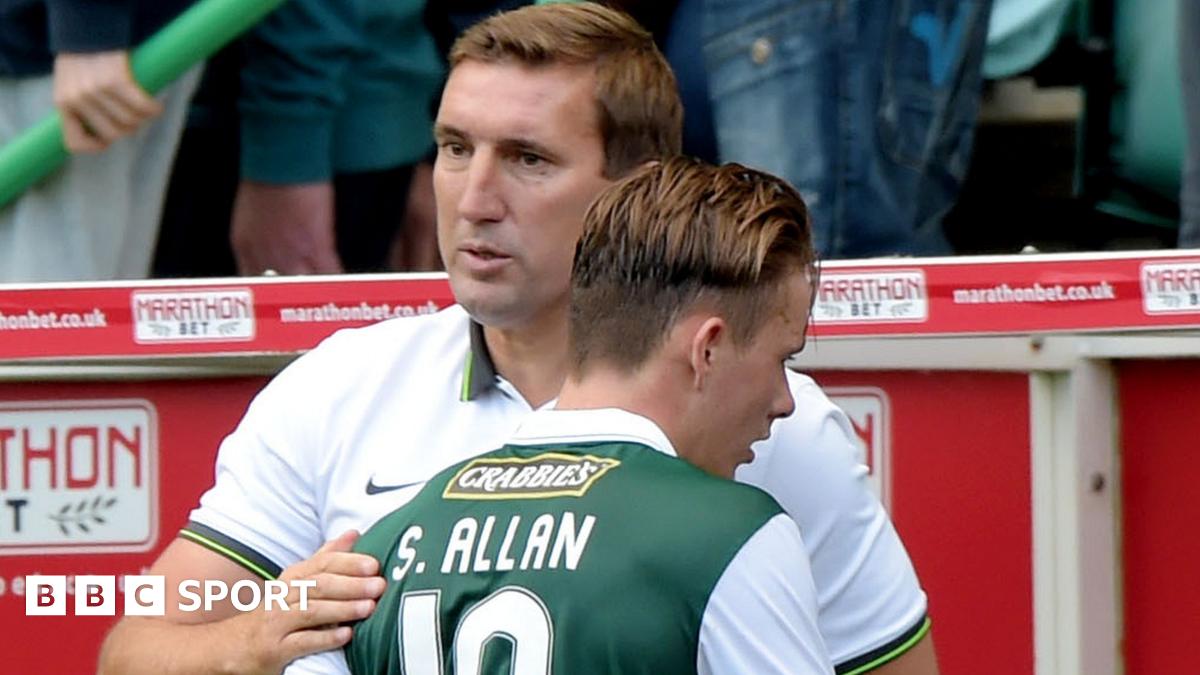 Scott Allan: Stubbs insists Hibs won't budge on Rangers target - BBC Sport