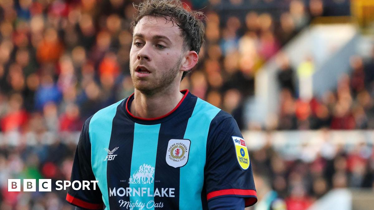 Lachlan Brook: Crewe Alexandra extend Brentford forward's loan until ...