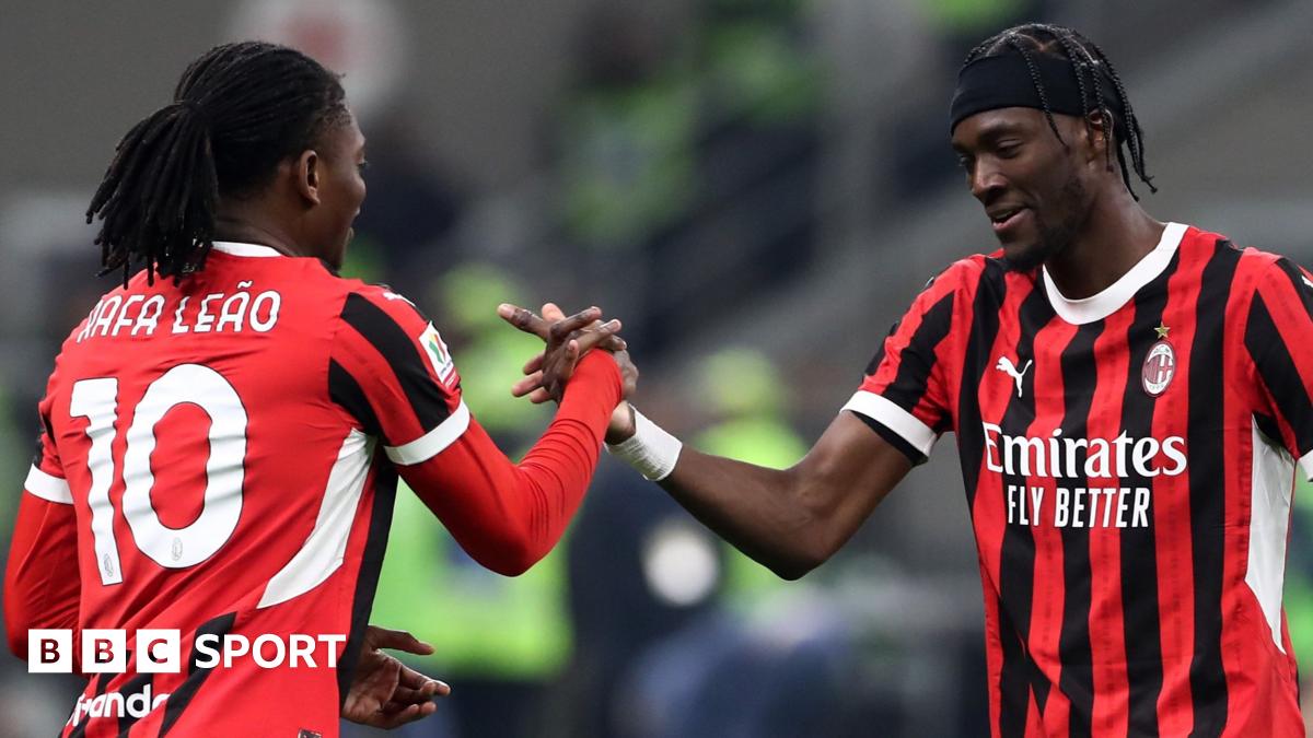 AC Milan 1-1 Inter Milan: Coppa Italia derby semi-final level after first leg - BBC Sport