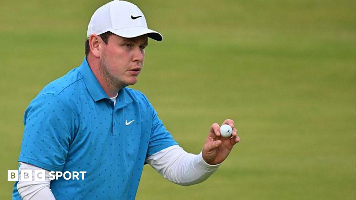 The Open: Robert MacIntyre reflects on opening round - BBC Sport