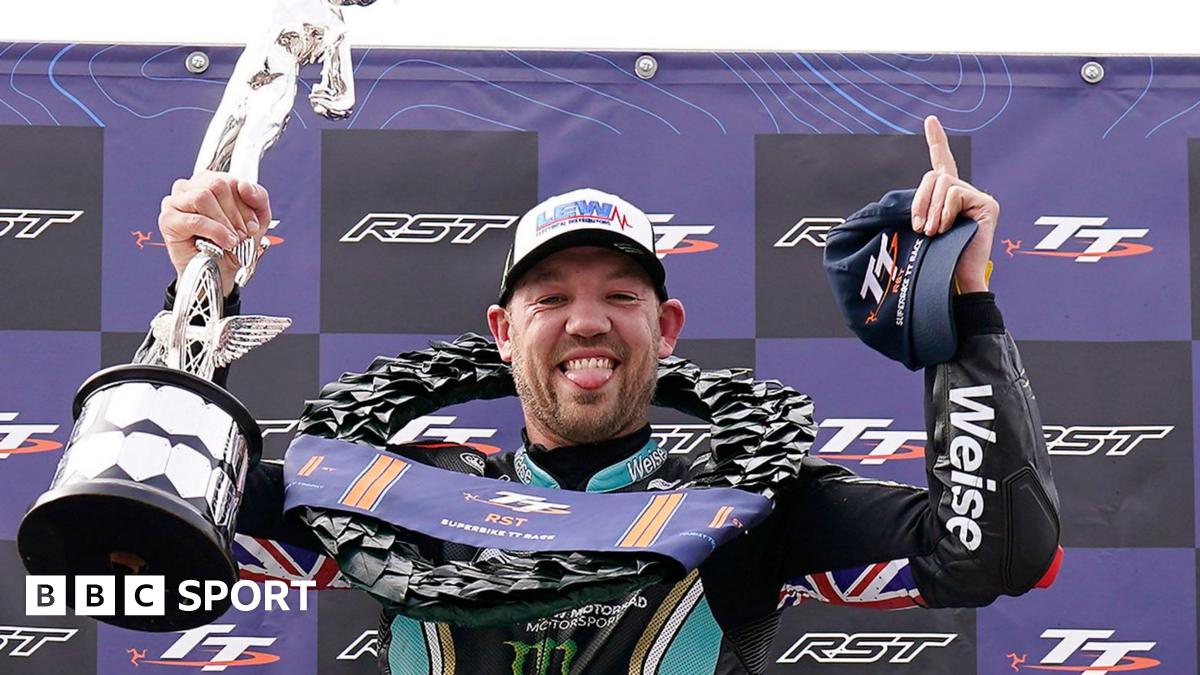 Isle of Man TT: Hickman wins dramatic Superbike race as Dunlop denied - BBC Sport