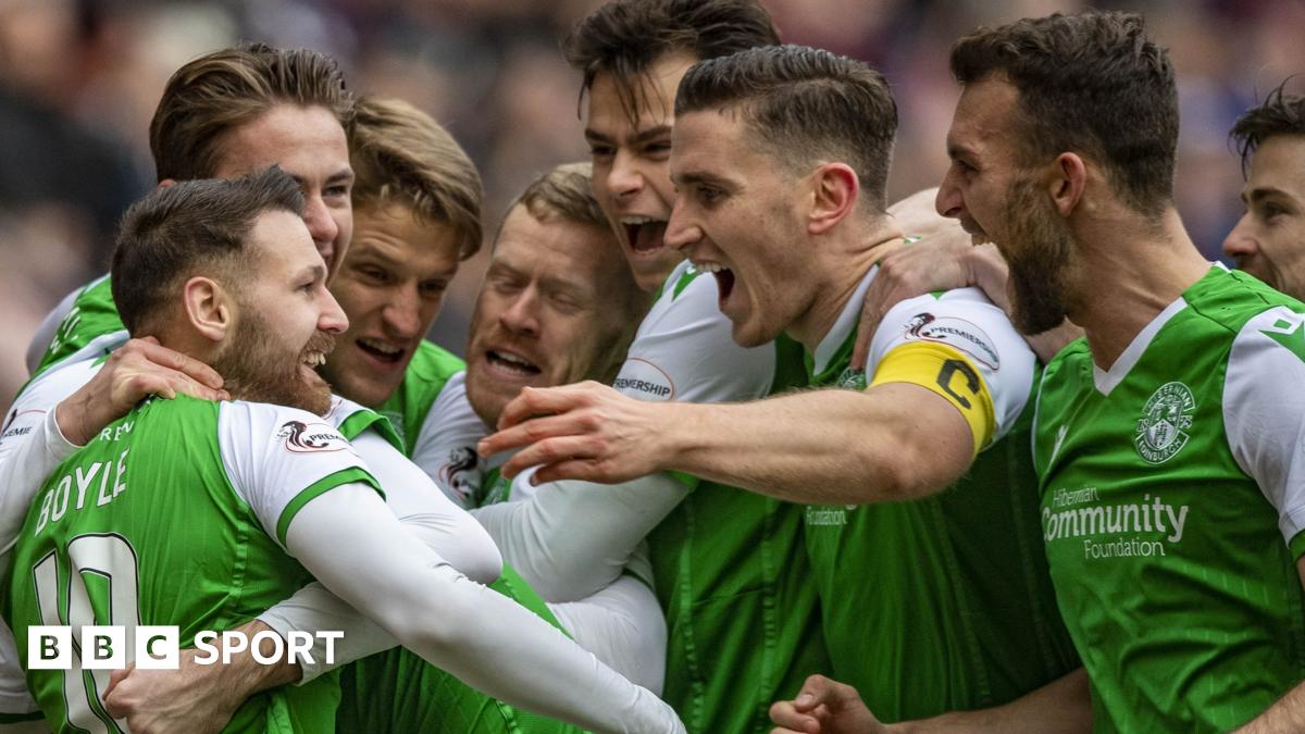 Hearts 0-2 Hibernian: Martin Boyle double adds to Tynecastle turmoil ...