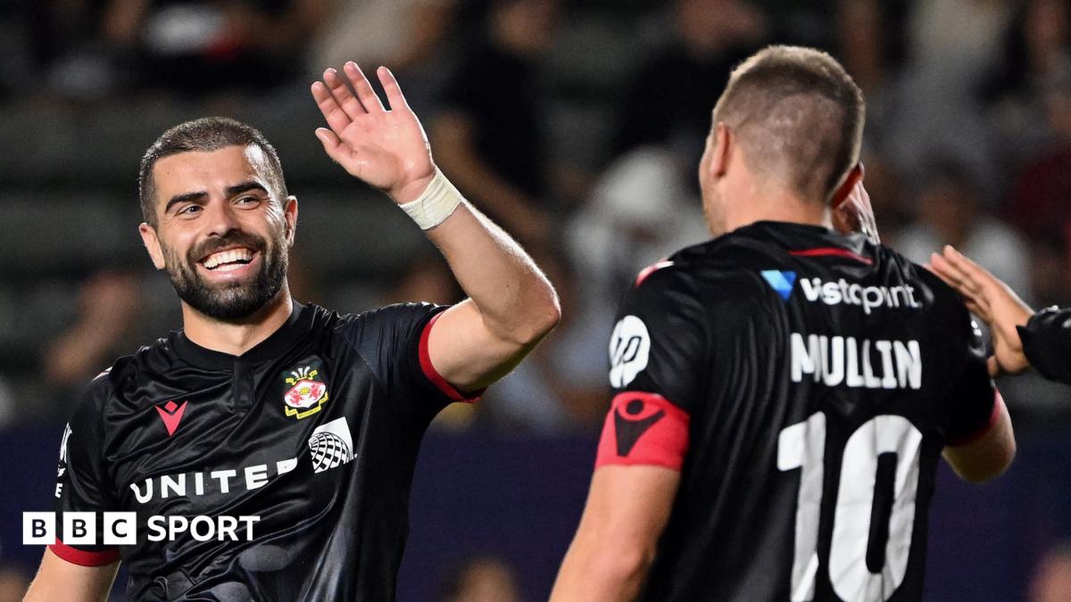 LA Galaxy II 0-4 Wrexham: Dominant second half display earns first US ...