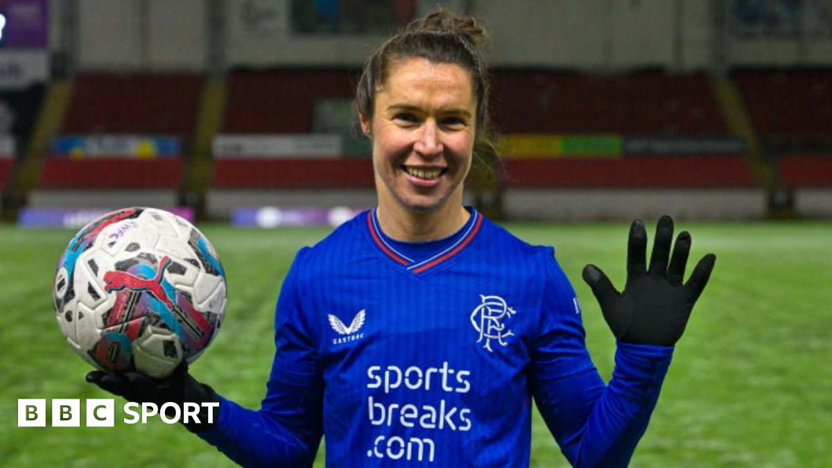 Watch: Jane Ross bags five goals for Rangers - BBC Sport