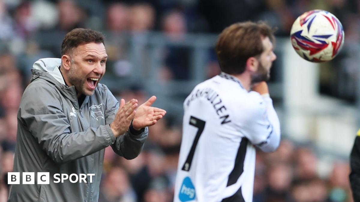 John Eustace: Derby County boss says breakthrough win could trigger ...