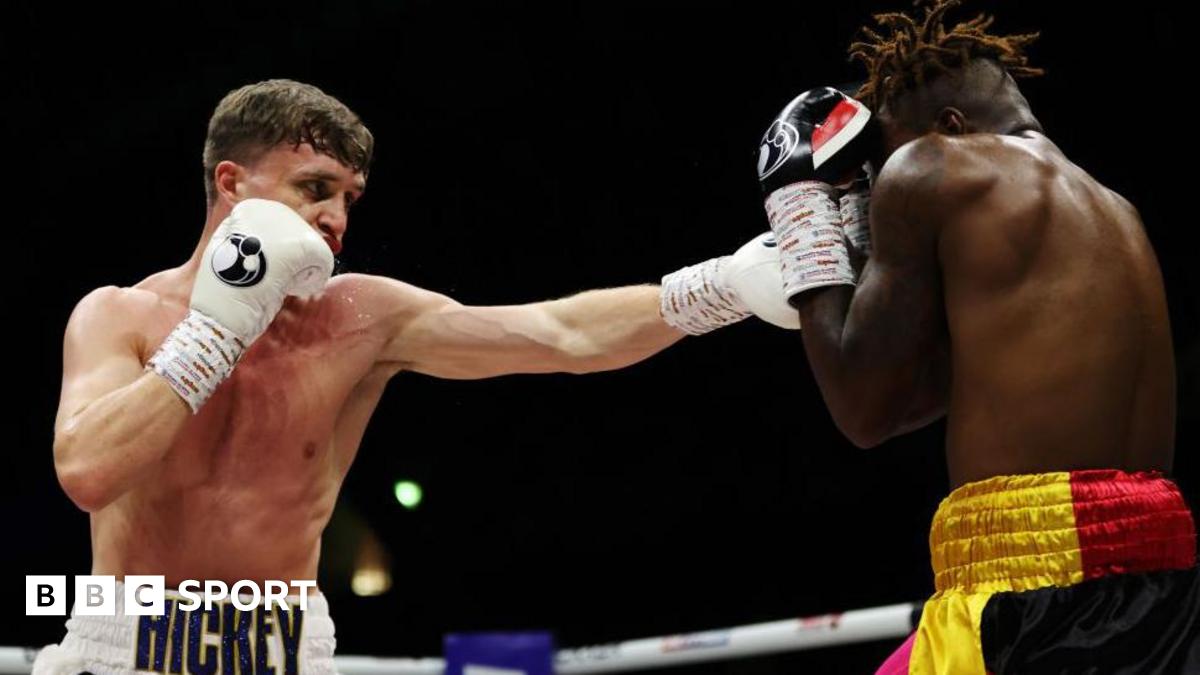 Hickey off to winning start in professional ranks - BBC Sport