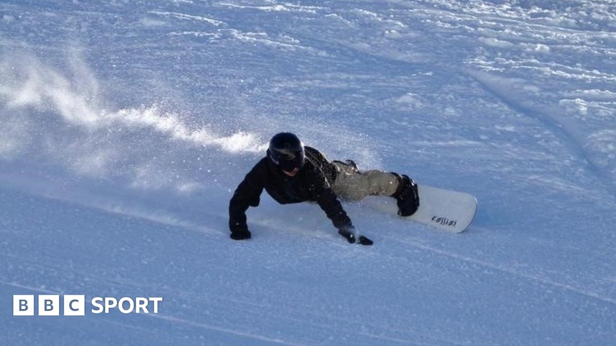 Snowboarder Bryn Nicholas swaps from Australia to Britain - BBC Sport