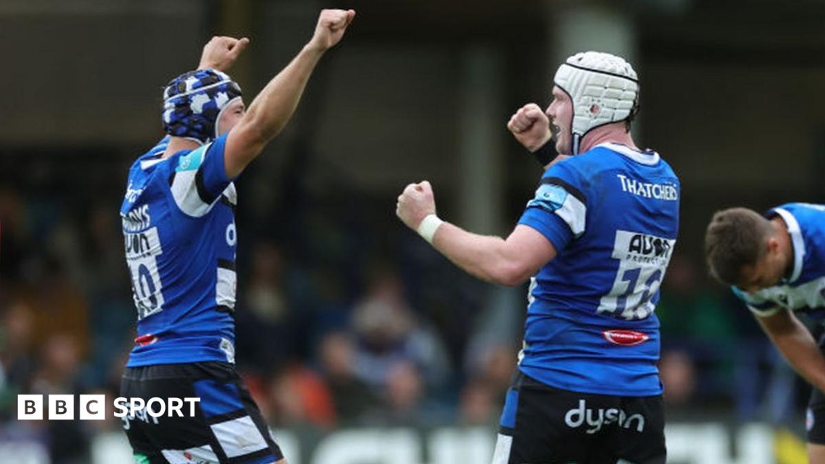 Premiership: Bath 27-14 Northampton - Hosts clinch first win to move ...