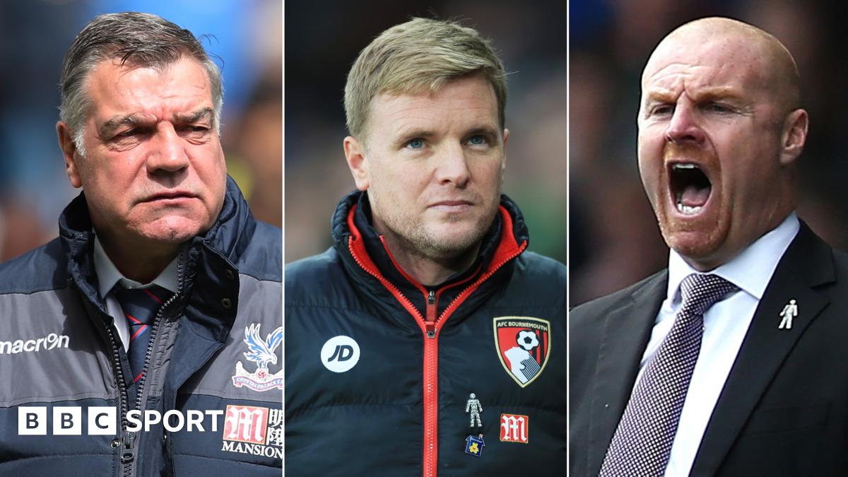 Dyche, Howe, Allardyce - will an English manager ever win the Premier ...