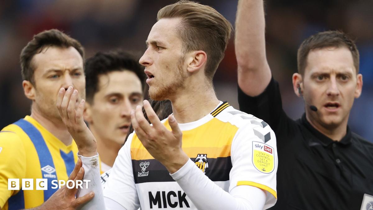 Adam May: Cambridge United to appeal against midfielder's red card ...