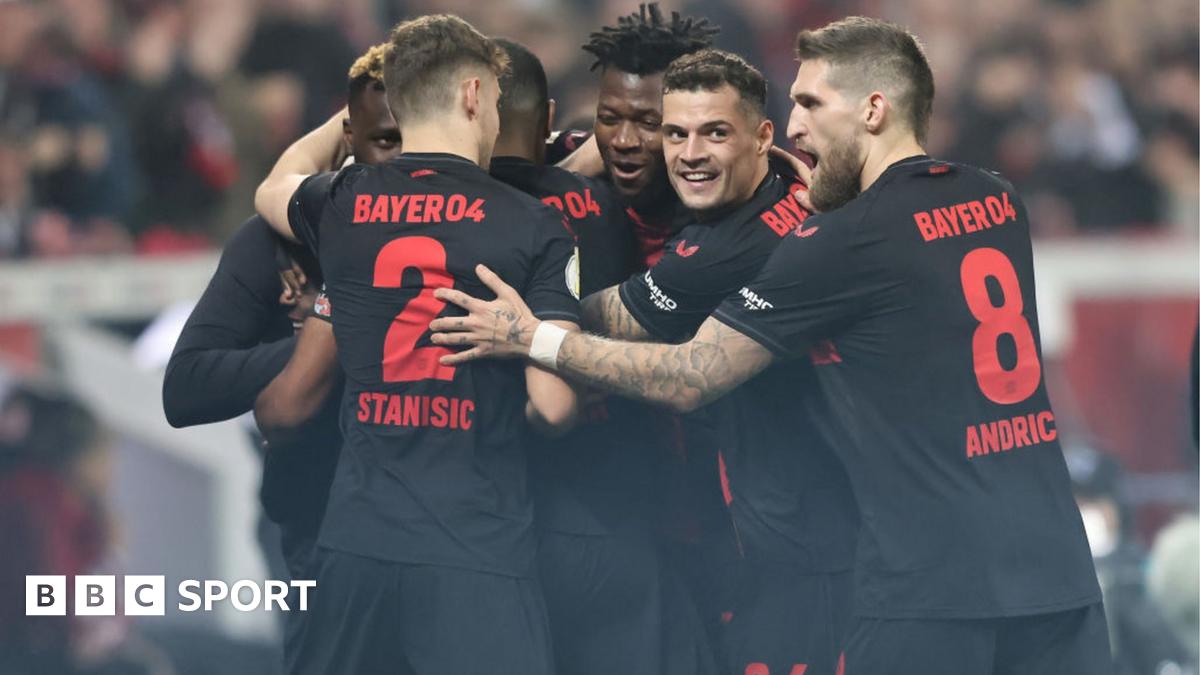 Bayer Leverkusen 4-0 Fortuna Dusseldorf: Xabi Alonso's side reach German Cup final - BBC Sport
