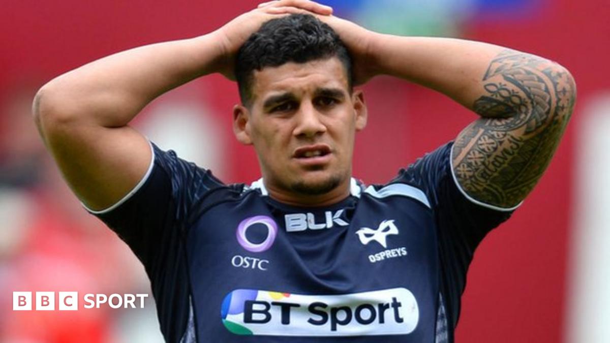 Josh Matavesi: Ospreys centre could be fit to face Scarlets - BBC Sport