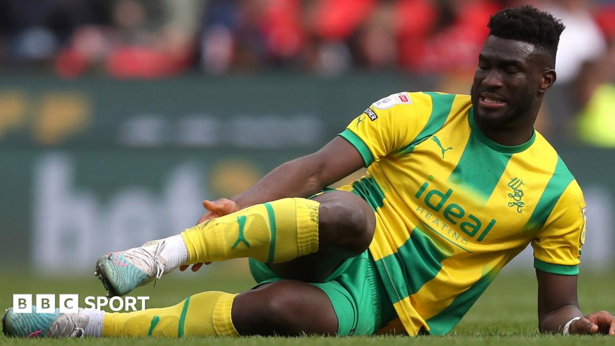 Daryl Dike: West Bromwich Albion striker out for six to nine months ...