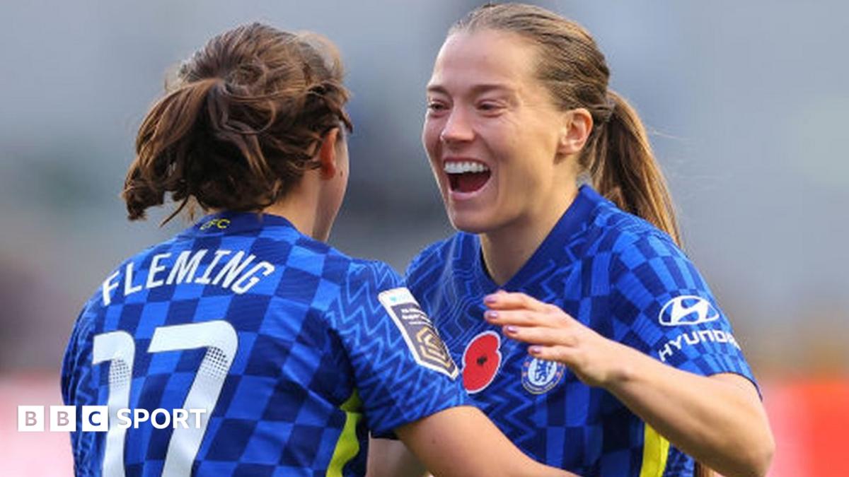 Manchester City Women 0-4 Chelsea Women: Emma Hayes' side close in on ...