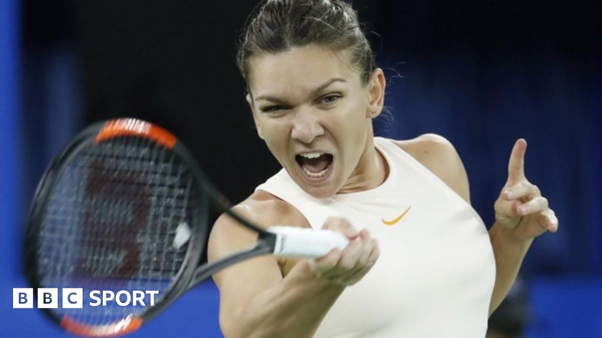 Simona Halep: World number one suffers slipped disc - BBC Sport