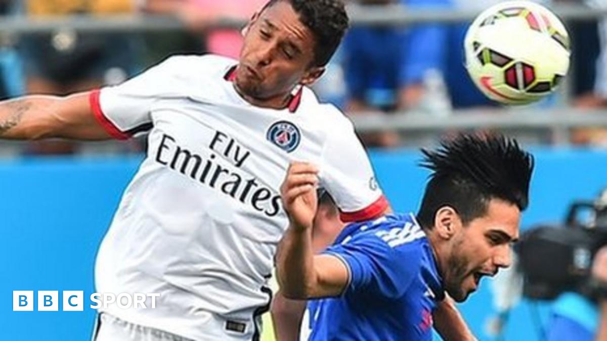 Radamel Falcao makes debut as Chelsea beat PSG on penalties - BBC Sport