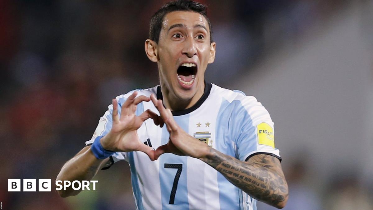 Copa America: Why did Angel di Di Maria celebrate by holding up a T ...