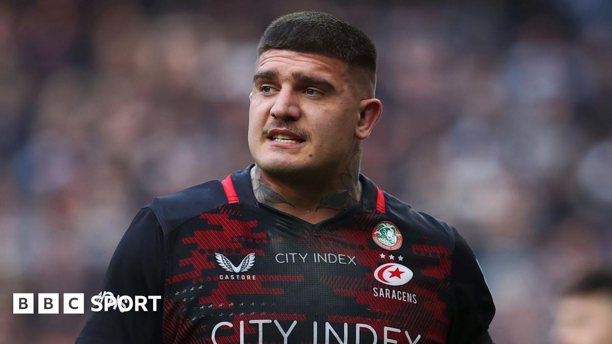 Marco Riccioni: Saracens prop signs new two-year contract - BBC Sport