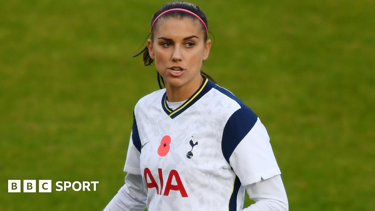 Alex Morgan's Tottenham Women debut ends in WSL draw with Reading - BBC ...
