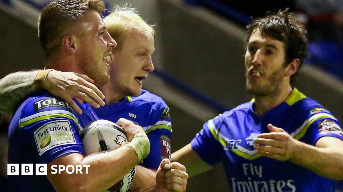Super League: Warrington Wolves 18-10 St Helens - BBC Sport