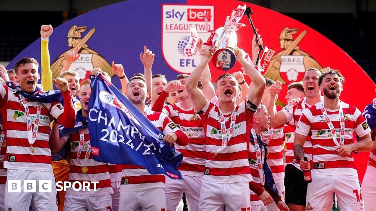 Notts County 1-2 Doncaster Rovers: Visitors clinch League Two title ...