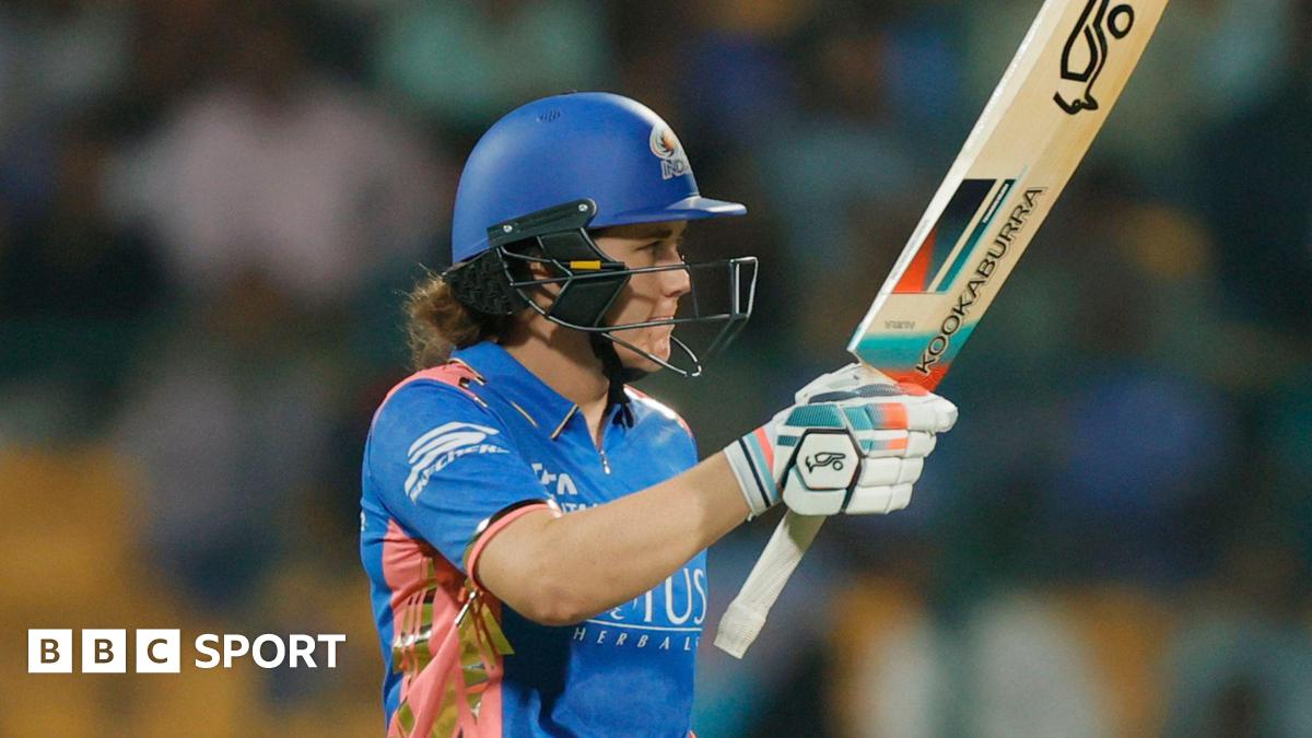 WPL 2025 results: Nat Sciver-Brunt leads Mumbai Indians to victory over UP Warriorz - BBC Sport