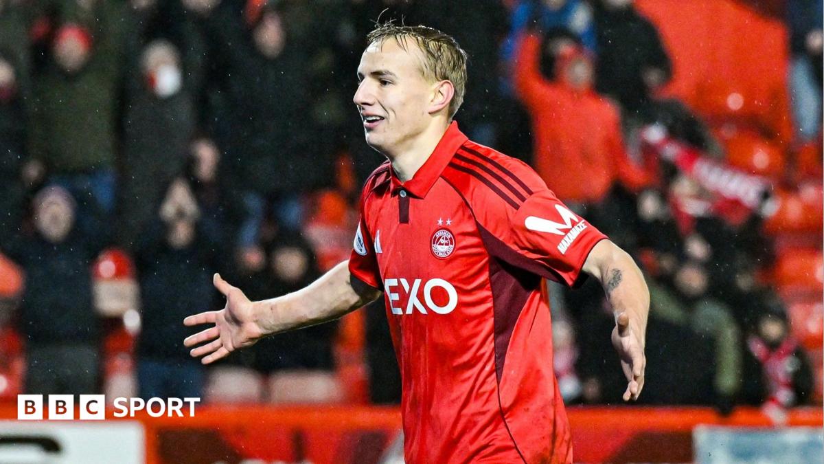 Aberdeen trio make Jonathan Sutherland's TOTW - BBC Sport