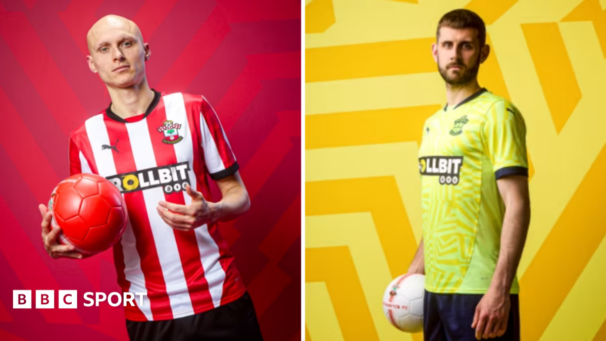Southampton news: Saints reveal new home and away kits for 2024-25 ...