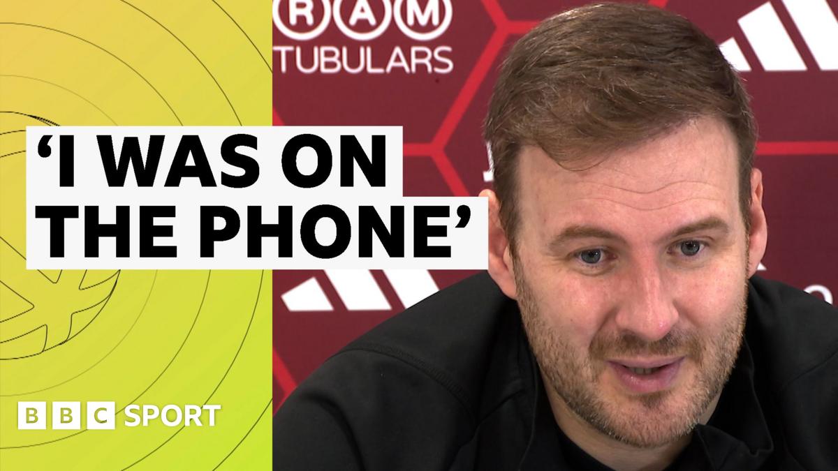 Peter Leven was 'shouting down the phone' from hospital bed - BBC Sport